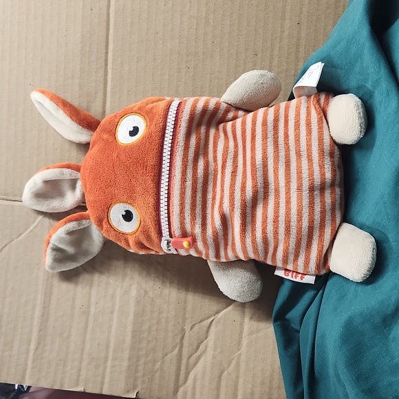 Gerd Hahn | Toys | Gerd Hahn Worry Eater Monster Zipper Mouth Plush ...